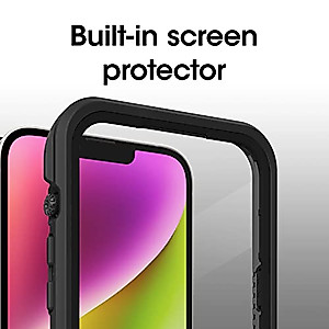 OtterBox FRĒ Series Waterproof Case with MagSafe (Designed by LifeProof) for iPhone 14 - Black