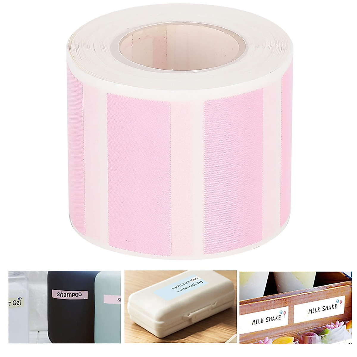 Label Paper Sticker Printer Thermal Label Paper 30X12Mm Romantic Powder Eq11 Suitable for Printer Eq11 Thermal Printer Paper Thermal Paper All Purpose Labels