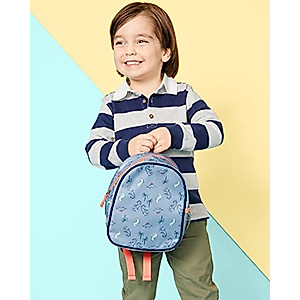 Simple Joys by Carter's Mini Backpack, Blue Dinosaur, One Size
