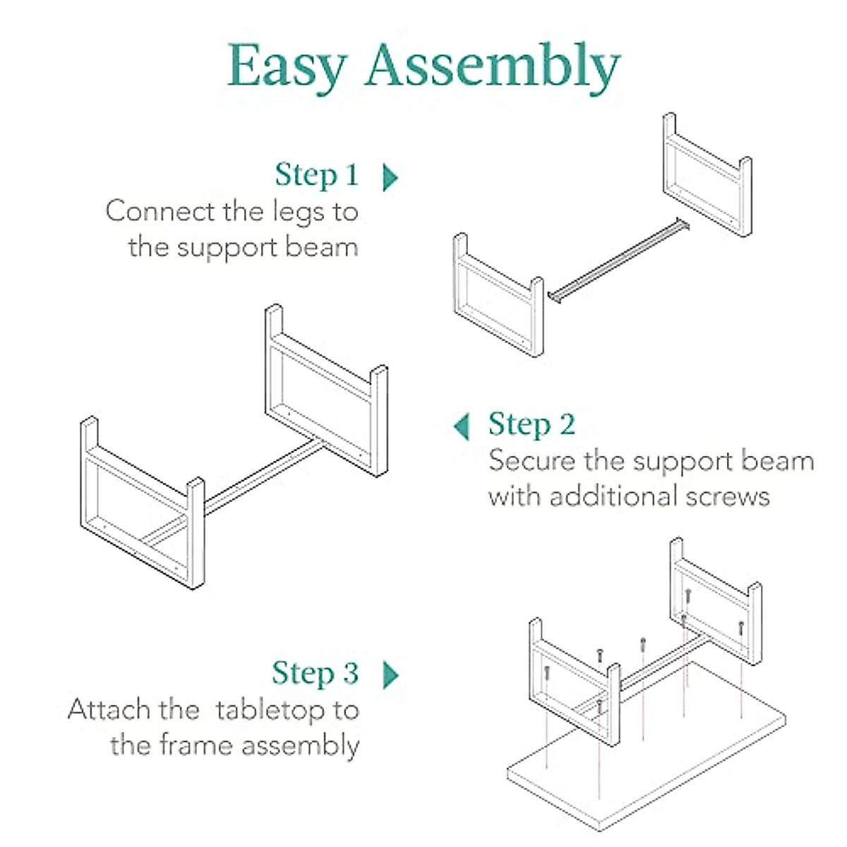 Best Choice Products 44in Modern Coffee Table Butcher Block Top Large Accent Table, Rectangular Wood Industrial Rustic Coffee Table for Living Room w/ 2in Metal Legs, 3in Tabletop - Brown