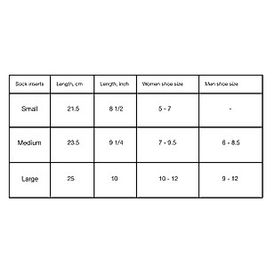 TATYZ Cardboard Sock Inserts Form Blockers, Sock Shaper and Organiser for Storage or Display - 10 PCS (Large)