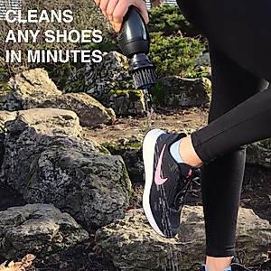 BootBuddy Shoe & Boot Cleaner Brush – Footwear Cleaning Kit for Hiking Boots, Golf Shoes, Football Boots, Running Shoes & Wellies – Cleans Mud, Dirt & Stains in Minutes – As Seen on Dragons’ Den