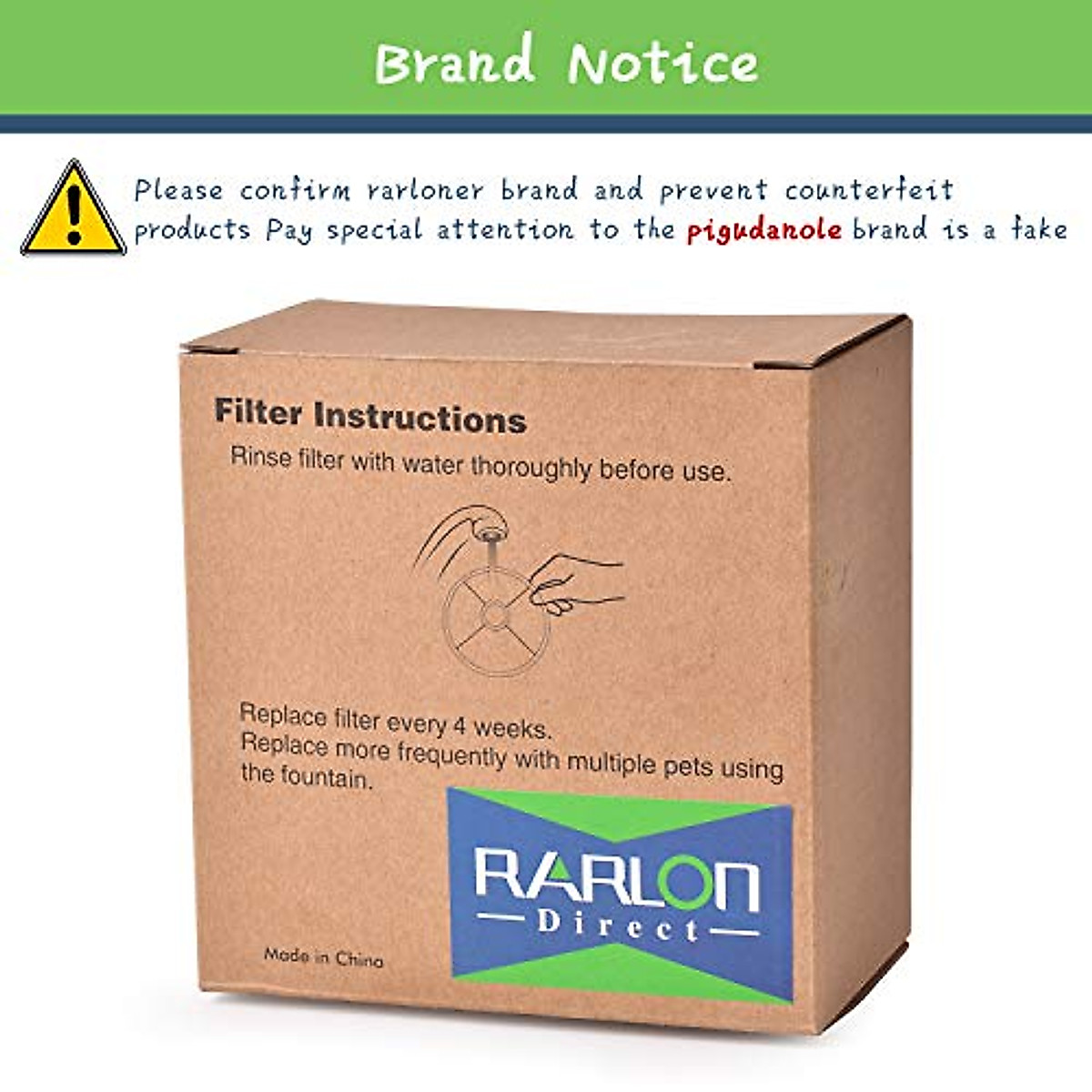 Cat Fountain Filters,8 Pack Pet Fountain Filters for 1.6L Cat/Dog Water Fountain Filling with Activated Carbon,Pet Water Fountain Replacement Filters,Cat Water Fountain Filters