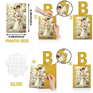 LINGPAR Bride to Be Photo Banner Gold Foiled for Wedding Sign Bridal Shower Banner Hen Night Decoration (Gold)