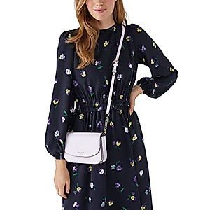 Kate Spade Kristi Wallet On String Leather Crossbody Bag Purse Handbag (Pale Amethyst)