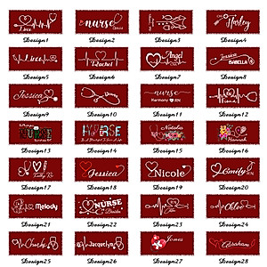 Custom Nurse Stethoscope Case Personalized Stethoscope Case with Name Customized Stethoscopes Case with Mesh Pocket Travel Case Organizer for Medical Assistant, Doctor,RN...