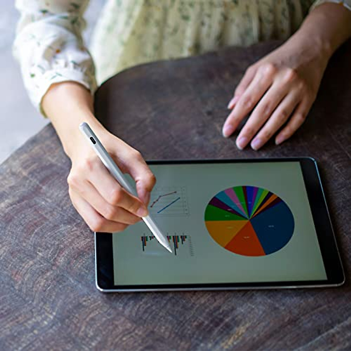 iPad Pencil 2nd Generation with Magnetic Wireless Charging, Stylus Pen for iPad with Palm Rejection, Compatible with iPad Mini 6, iPad Air 5/4, iPad Pro 11" 3/2/1, iPad Pro 12.9" 6/5/4/3