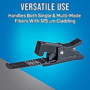 Jonard Tools FC-220 Fiber Cleaver Black Small