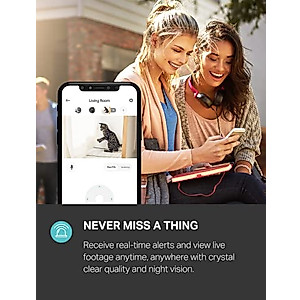 Kasa Smart 2023 New Indoor Pan-Tilt Security Camera, 1080p HD Dog Camera w/Night Vision, Motion Detection for Baby & Pet Monitor, Cloud & SD Card Storage, Works w/Alexa & Google Home, 2.4G WiFi (EC71)