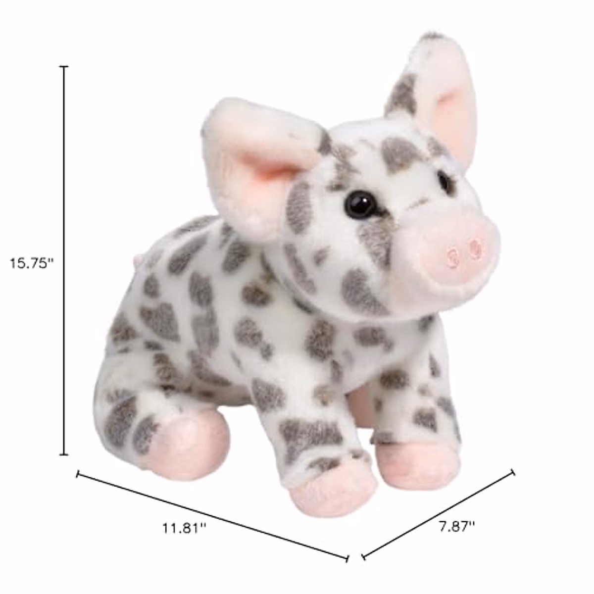 Douglas Small Pauline Spotted Pig Plush Stuffed Animal