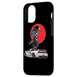 iPhone 14 JDM NSX Car Tuning Japan Samurai Drift Import Case