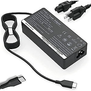 Charger for Lenovo Laptop Computer，65W 45W, for Lenovo ThinkPad Yoga Chromebook 20V 3.25A Lenovo Laptop Charger