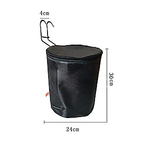 WOOPOWER Front Carrying Bag Basket for Electric Scooter Soft Tiller Basket Storage Hanging Pouch Front Carry Organizer for Most Scooter