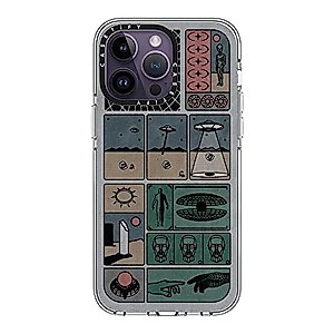 CASETiFY Clear iPhone 14 Pro Max Case [Not Yellowing / 6.6ft Drop Protection/Compatible with Magsafe] - Research by Other Minerals
