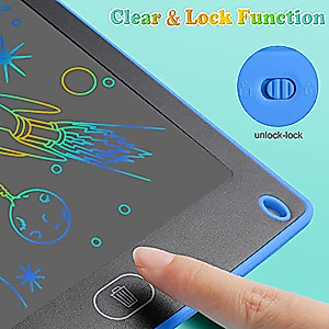 Fuleda LCD Writing Tablet for Kids, 3 Pack 8.5Inch Colorful Doodle Board Drawing Tablet Toddler Boy Girl Toys, Educational Kids Toys Birthday Christmas Gifts for 2 3 4 5 6 7 8 Year Old Boys Girls