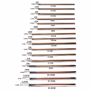 diandiandidi Chinese Writing Brush for Professional Calligrapy & Painting (16-piece Set)