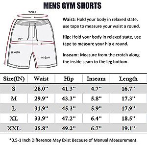 COOFANDY Mens Bodybuilding,Basketball,Fitness,Jogging,Weightlifting,Training,Running,Workout,Athletic,Gym, Shorts, with Zipper Pockets, Medium, Grey