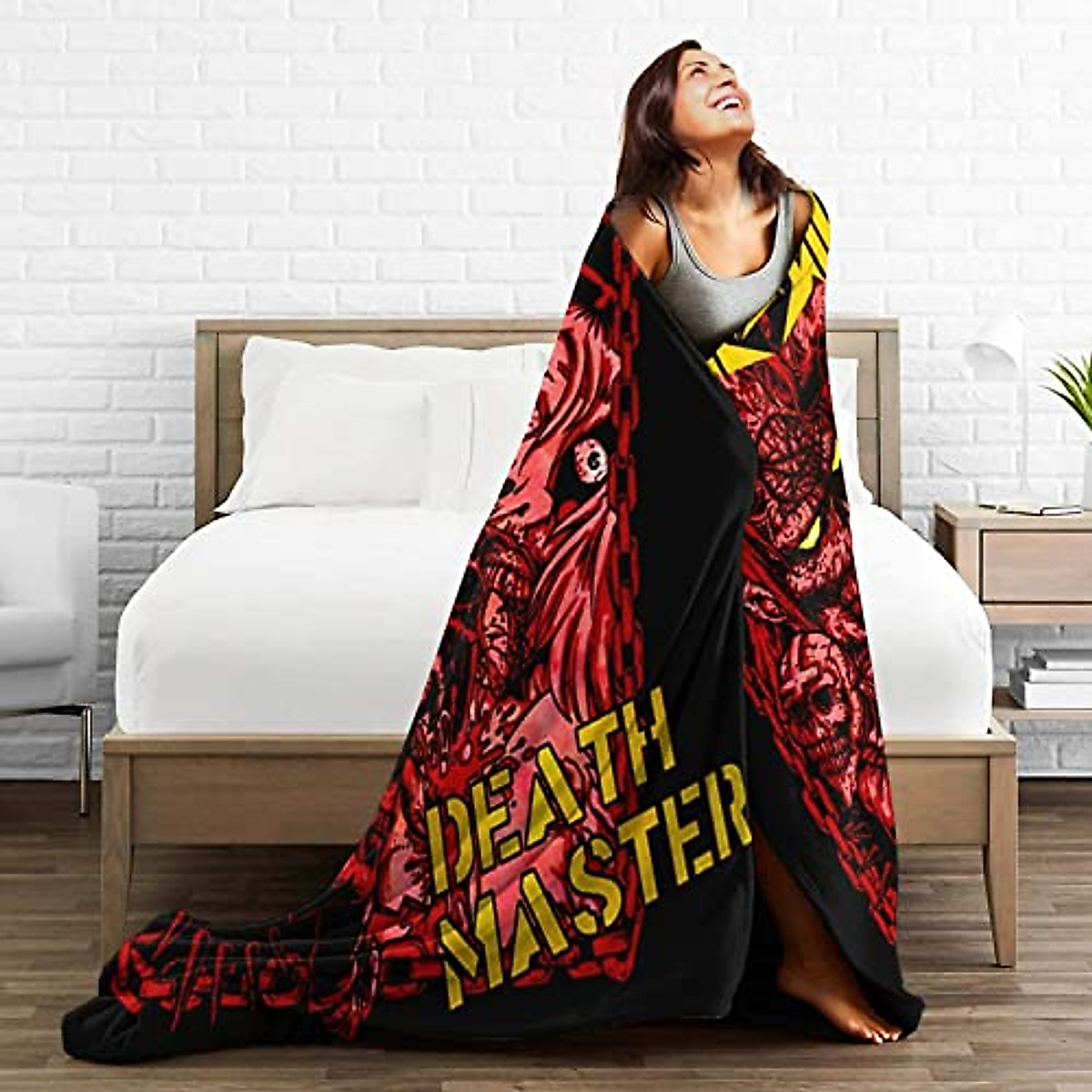Toxic Holocaust Blanket Ultra-Super Soft Lightweight Cozy Warm Flannel Fleece Blanket for Sofa Couch Chair All Season