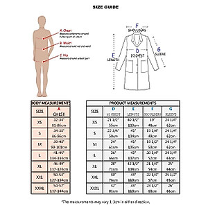 TAILOR'S Personalized Customizable Embroidered Men's Lab Coat Black