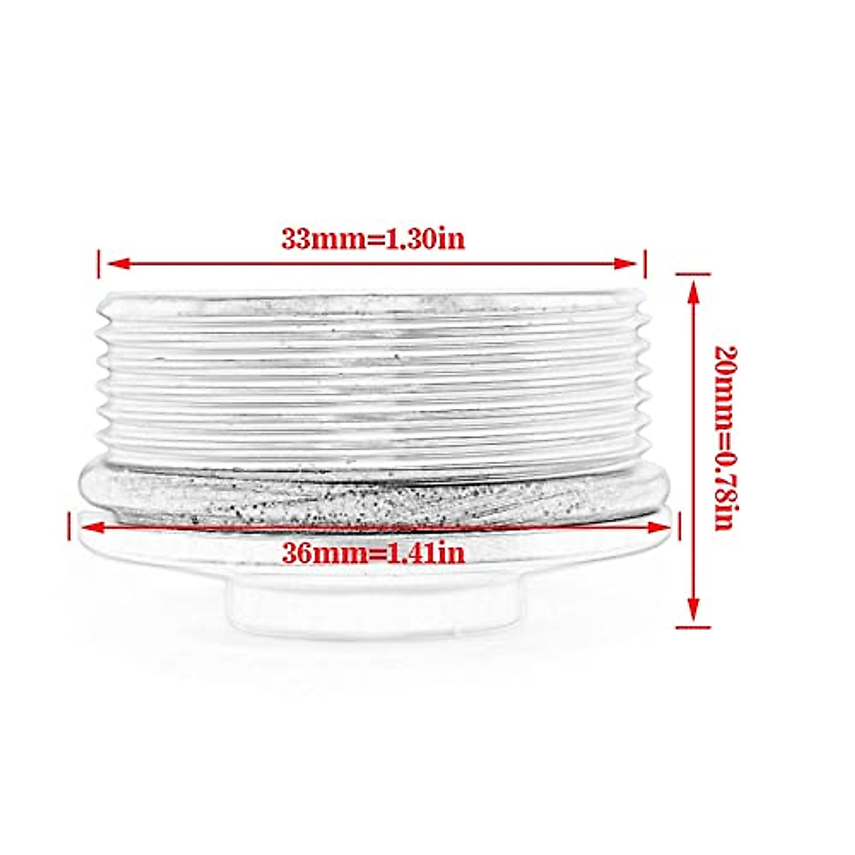 LCCDZ Engine Oil Filler Cap Plug M34*1.5 Compatible with BMW R1200GS R 1200 GS Adv Adventure R1250GS R 1250 GS HP R1250 R Nine T R NINET Pure (Color : Red)