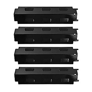 SHINESTAR Gas Grill Replacement Parts for Charbroil, Savor Pro, Kenmore, Thermos, Porcelain Steel, 14 5/8" x 4 1/4", 4-Pack