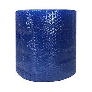 Uboxes 30-Feet Roll Blue Bubble Small 3/16" Wrap x 12" Wide (BUBBSMA30BLU)