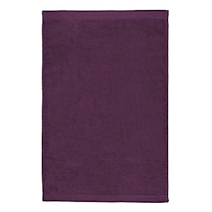 Weidemans Premium Towel Set of 4 Hand Towels 18" x 30" Color: Plum(Reddish Purple) | Pure Cotton |Machine Washable High Absorbency