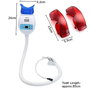 Fix on Table Bleaching Accelerator System Whitening Machine with Two Goggles