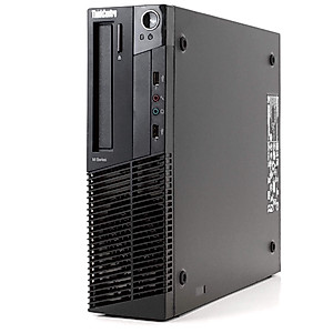 Lenovo ThinkCentre M91 Desktop Computer PC - Intel Quad Core i5 3.10GHz, 4GB RAM, 500GB HDD, DVD, WiFi, Keyboard, Mouse, Bluetooth, Windows 10 Professional (Renewed)