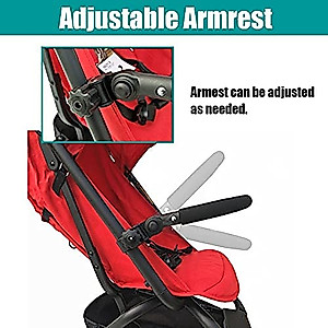 Baby Stroller Accessories Bumper Bar, Armrest, Handle, Crossbar Compatible with Cybex Eezy S Twist/S/S+ Strollers (EVA Armrest)