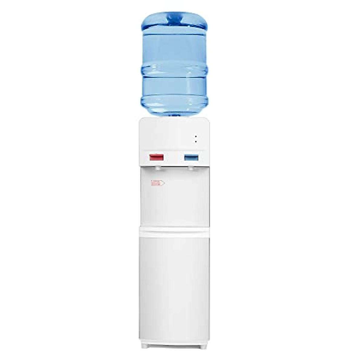 LUCKYERMORE 5 Gallon Water Cooler Dispenser Top Loading Hot and Clod Water Dispenser Freestanding with Child Safety Lock, Removable Drip Tray, ETL Listed