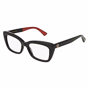 Gucci GG 0165 O- 003 BLACK Eyeglasses