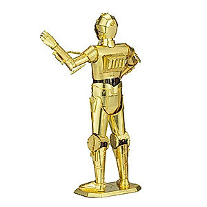 Metal Earth Premium Series Star Wars C-3PO 3D Metal Model Kit Fascinations