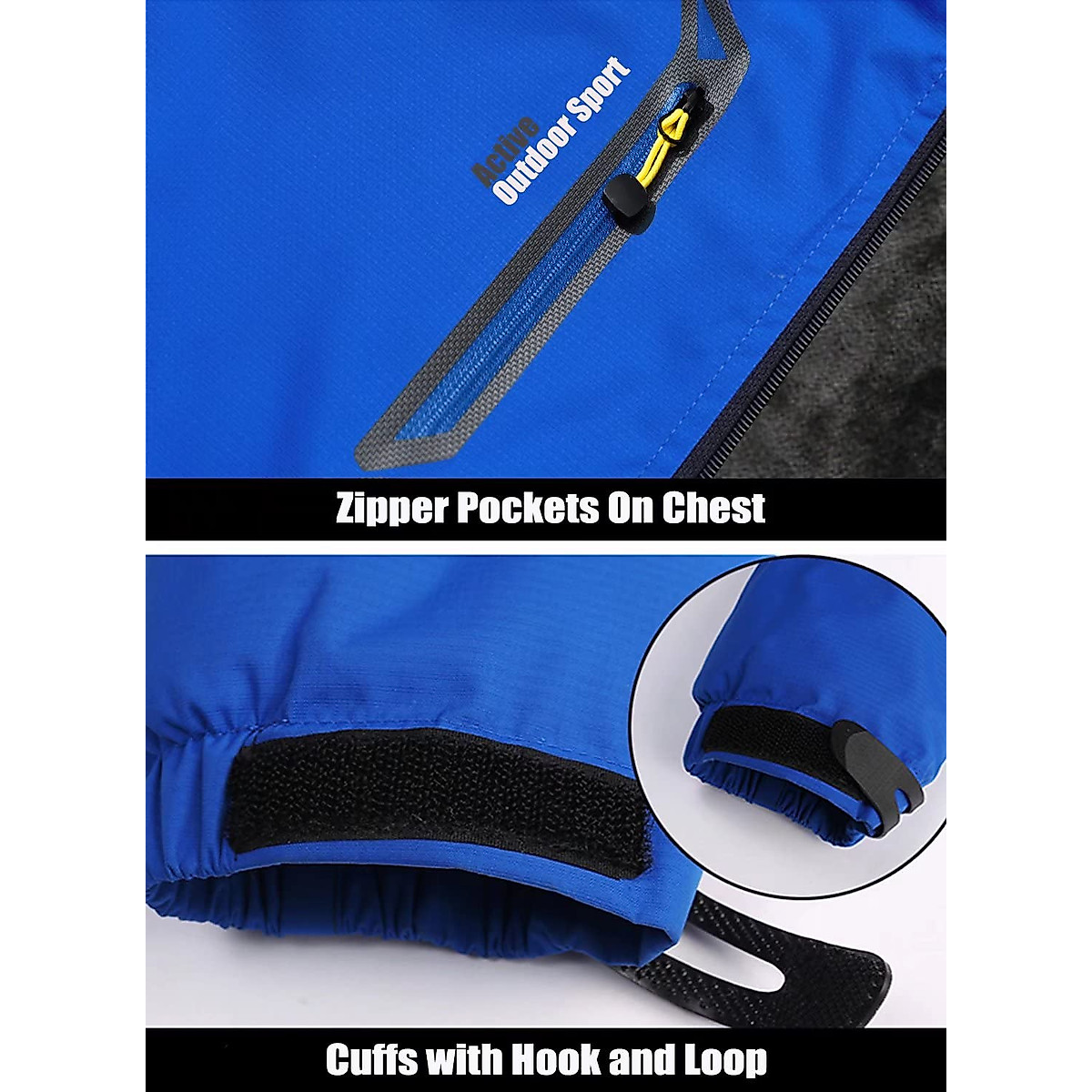 MAGCOMSEN Tactical Jacket Men Snowboard Snow Rain Jacket Winter Jacket Military Jacket Ski Jacket Winter Coats for Men Waterproof Jacket Parka Work Jacket