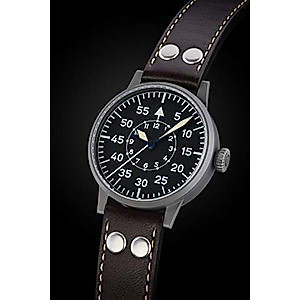 Laco Paderborn Type B Dial Swiss Automatic Pilot Watch with Sapphire Crystal 861749
