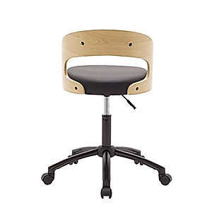 Calico Designs Black/Ashwood, Student Art Chair 18700