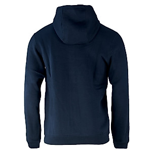 Nike Men's Sportswear Full Zip Club Hoodie, Obsidian/Obsidian/White, Small