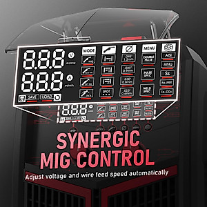 YESWELDER Stick Welder/Lift TIG with Lift TIG Torch,145A 110/220V Welding Machine with Digital Display Hot Start IGBT Inverter ARC MMA Welder