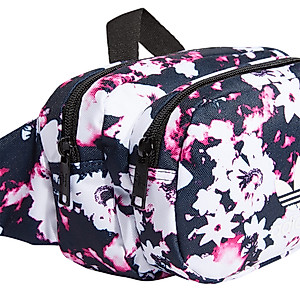 adidas Originals Originals Sport Waist Pack, Floral Legend Ink Blue/White, One Size