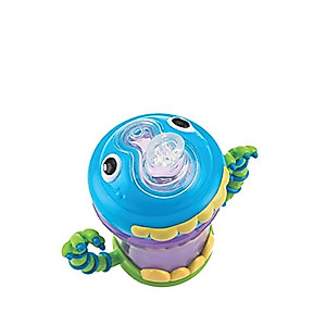 Nuby Plastic Two-Handle iMonster No-Spill Super Spout Cup, 7 Ounce