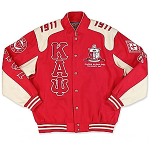 Kappa Alpha Psi M11 Twill Jacket [5XL] Crimson Red