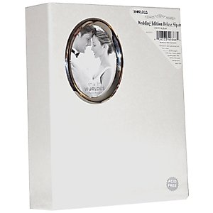 RIAKOOB 200 Pocket White 5x7 Photo Wedding Albums
