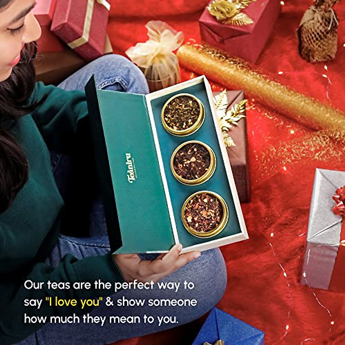 Teaniru, Novelty Tea Collection | Assortment of Premium Loose-leaf Teas - 3 Aromatic & Flavorful Blends (serves up to 100 cups)