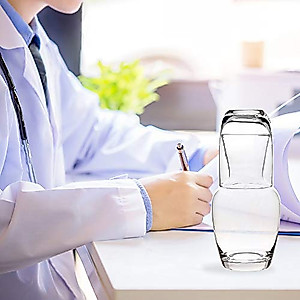 Trinkware Bedside Carafe With Tumbler - Clear Glass - 2 Piece Water Pitcher And Cup Night Set