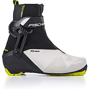 Fischer Women's RCS Skate Durable Weatherproof Protective Stable Insulated Nordic Race Skating Ski Boots, 41