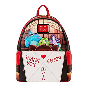 Loungefly Disney Monsters, Inc. Harryhausen's Takeout Boo Pop-Up Mini Backpack