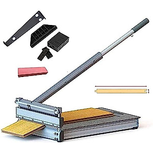 MANTISTOL MC-330 13'' Pro Laminate Floor Cutter with Installation Kit For Multi-layer floor, Laminate, LVP & More; Best Buy It !