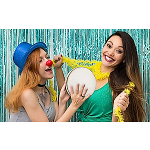 Foraineam 4 Pack Hand Drum 12 Inch 10 Inch 8 Inch 6 Inch Wood Drum Set Musical Educational Percussion Instrument Wooden Frame Drum with Drum Sticks for Home Party Supplies