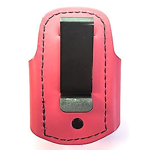 The Original BATCLIP (PINK) – Premium Leather Handmade Clip-On Stethoscope Hip Holder; No More Neck Carrying, Loss, or Misplacement. Proudly Carry Your High-End Stethoscope with Taste and Style.