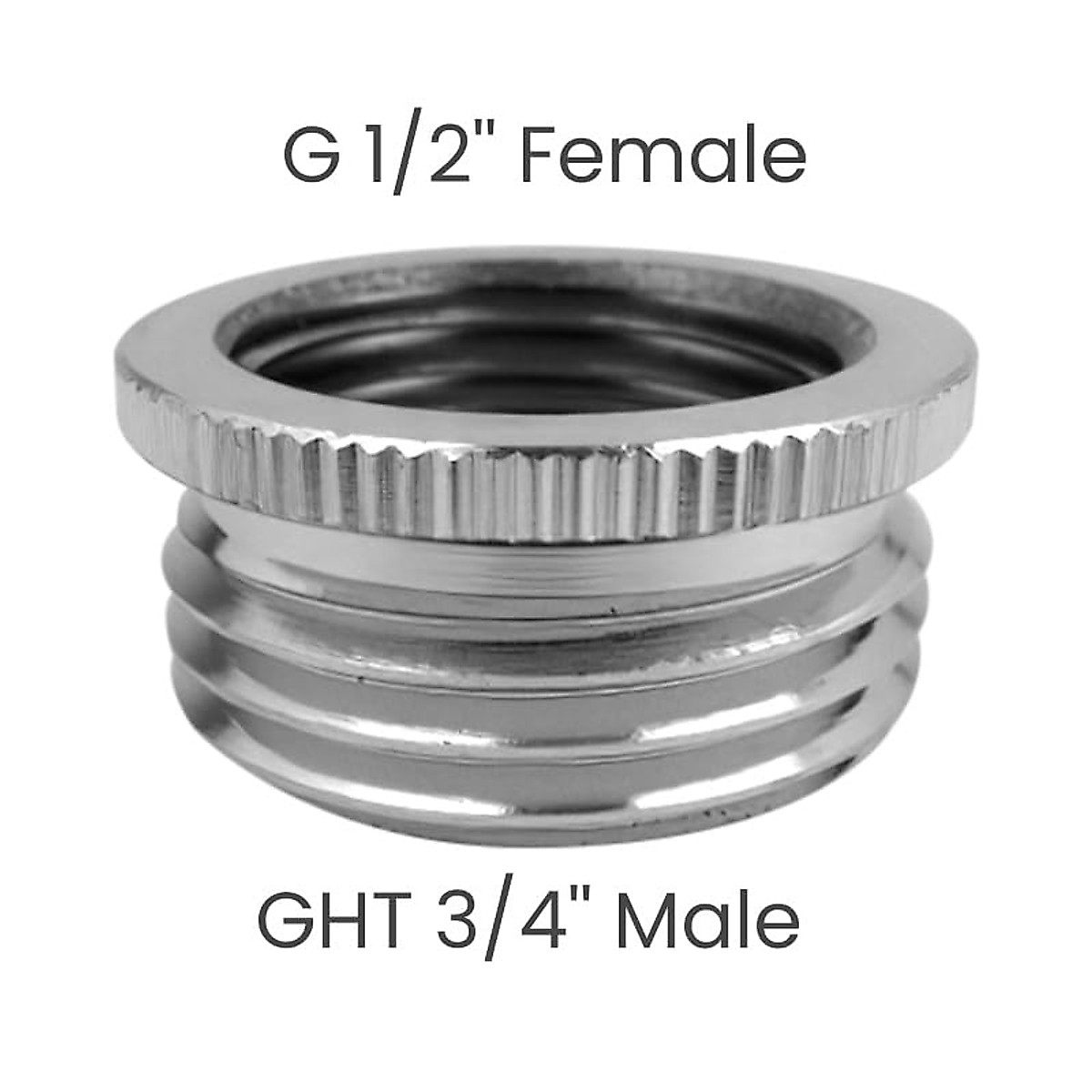 Sink Faucet Diverter Valve, PNXKTXO Sink Valve Diverter Faucet Splitter for G1/2" Shower Hose, Kitchen, Bathroom Replacement Part Adapter M22 X M24